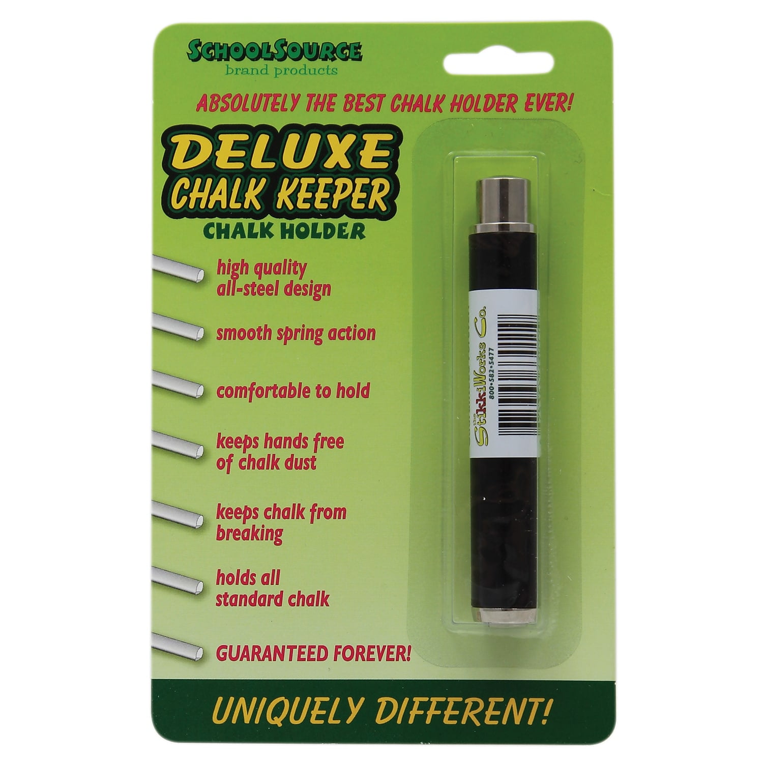 Edupress StikkiWorks 31/4" Deluxe Metal Chalk Keeper STK33011 - Walmart.com