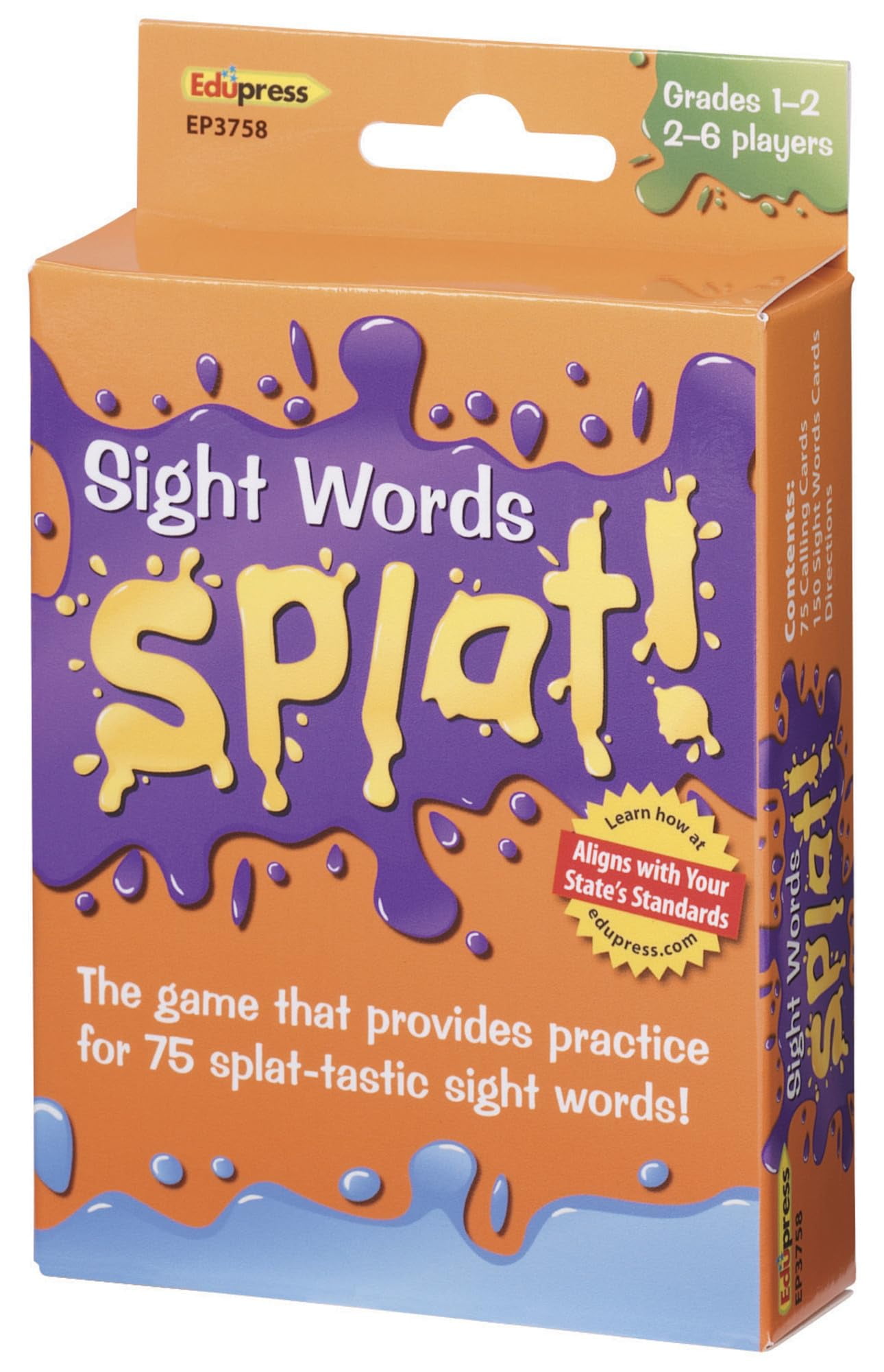 Edupress Teacher Created Resources IFF17 Sight Word Splat! Game, Grades ...
