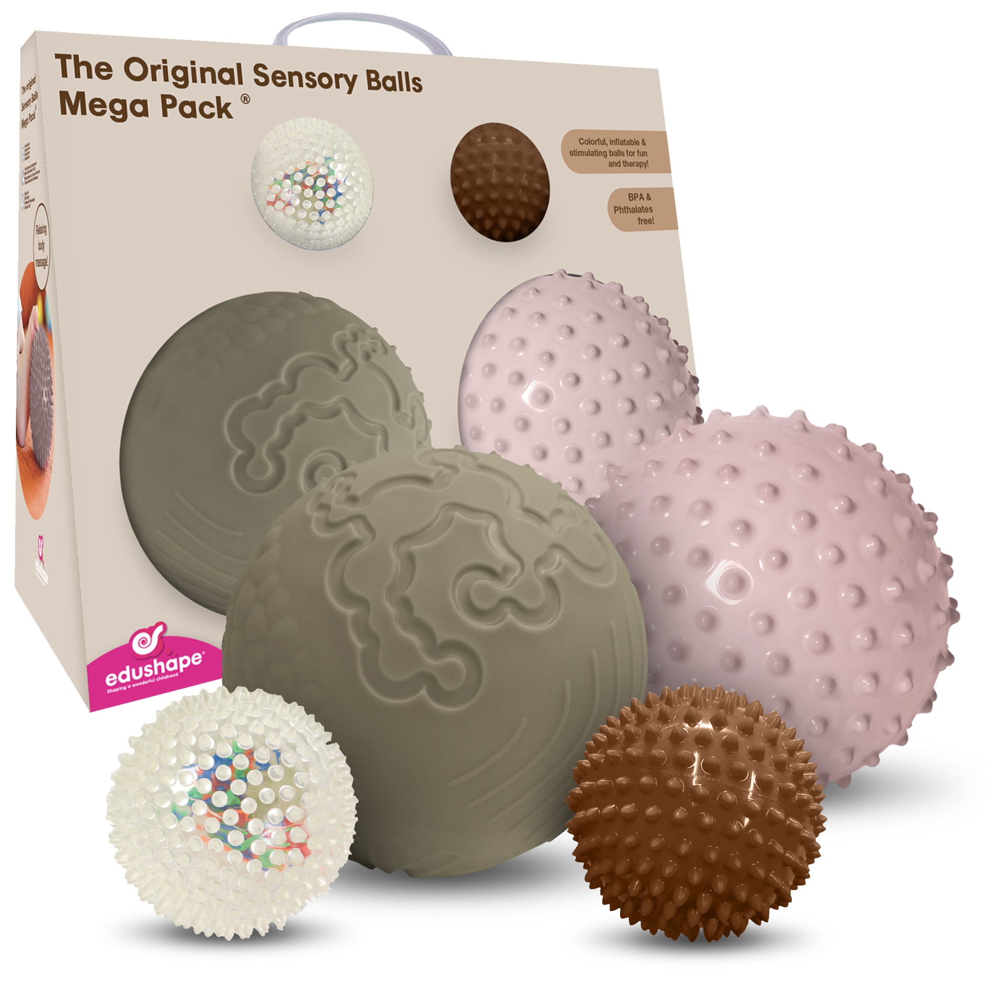 Edushape The Original Sensory Balls for Baby Boho-Chic Mega Pack - Walmart.com