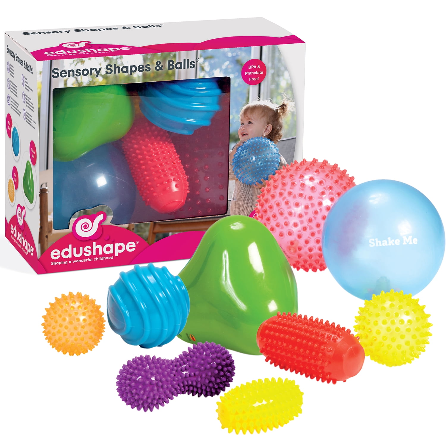 Edushape The Original Sensory Balls for Baby Pack of 9 - Walmart.com