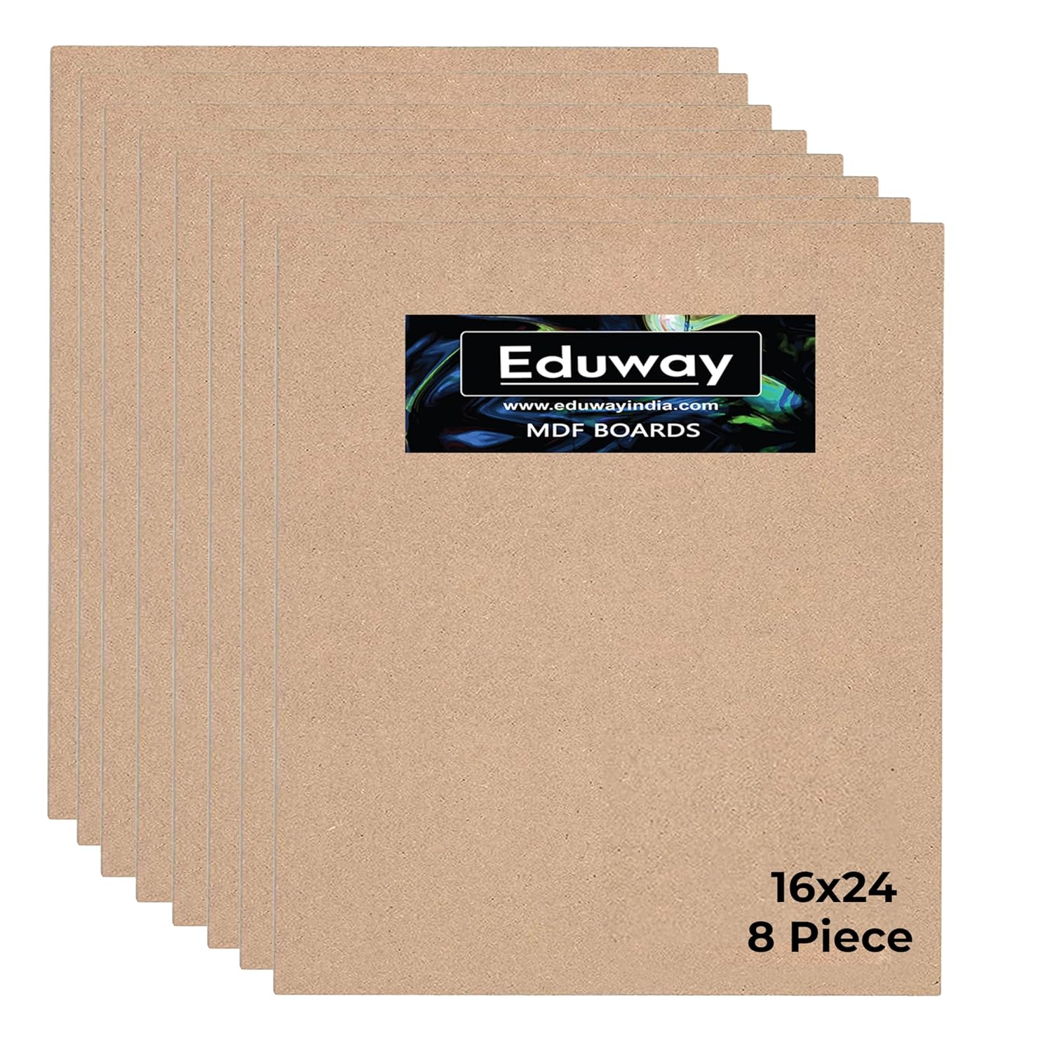Eduway A2 MDF Board Board Wood Sheet for Craft Art 16x24 Inch 4mm Thick ...