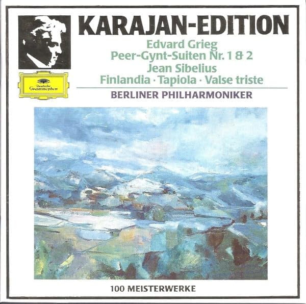 Edvard Grieg Karajan-Edition: 100 Meisterwerke (Grieg / Sibelius) (CD ...
