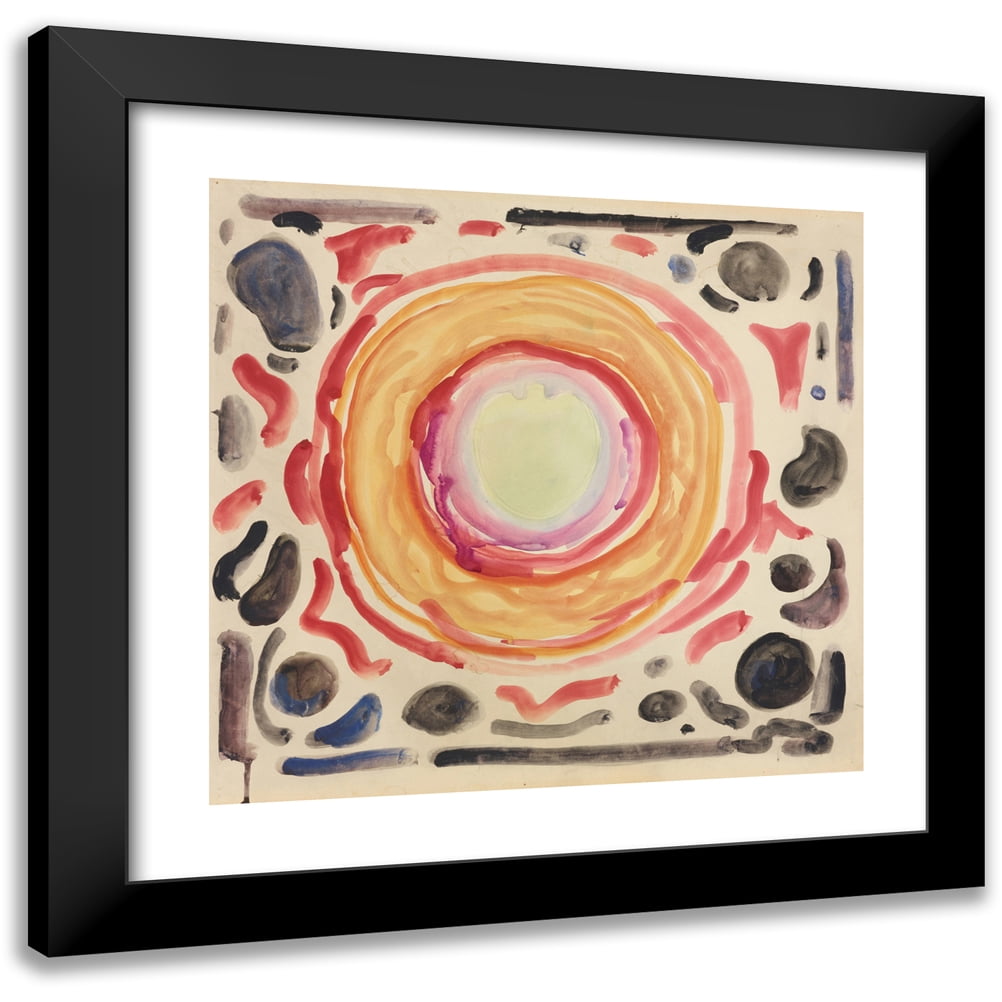 Edvard Munch 13x12 Black Modern Framed Museum Art Print Titled - The ...