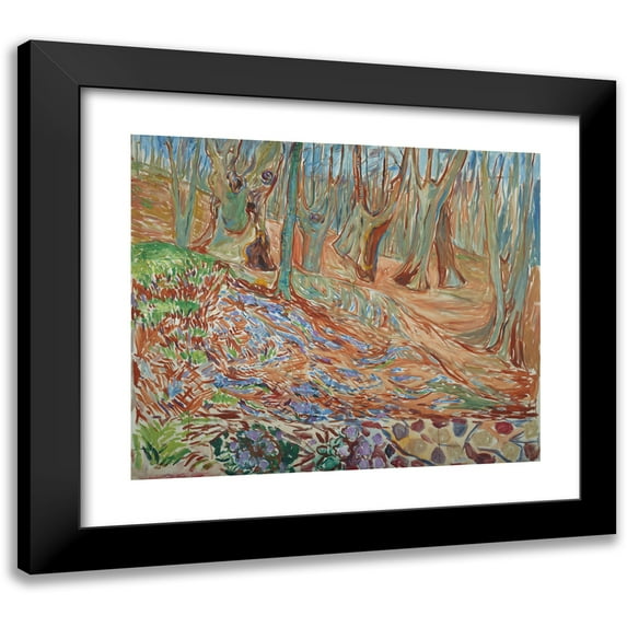 Edvard Munch 14x12 Black Modern Framed Museum Art Print Titled - Elm ...