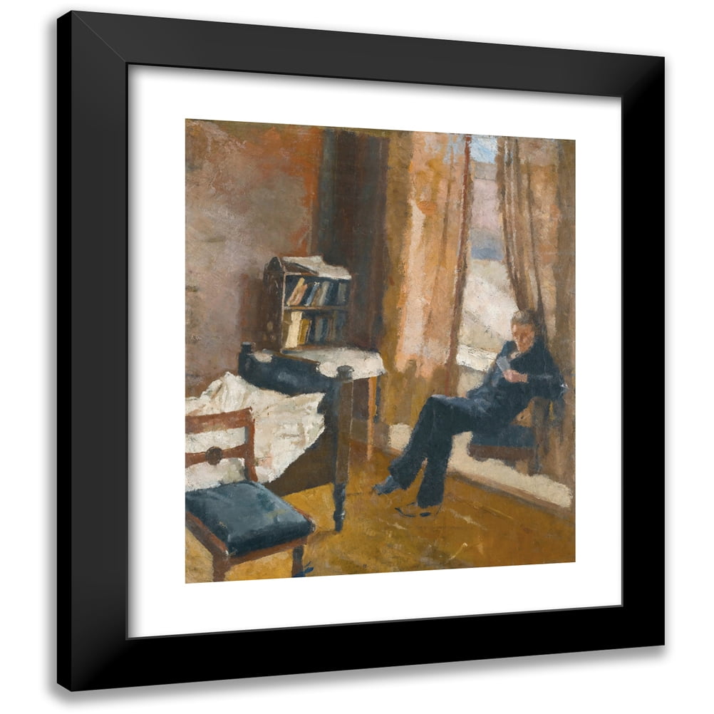 Edvard Munch 15x17 Black Modern Framed Museum Art Print Titled ...