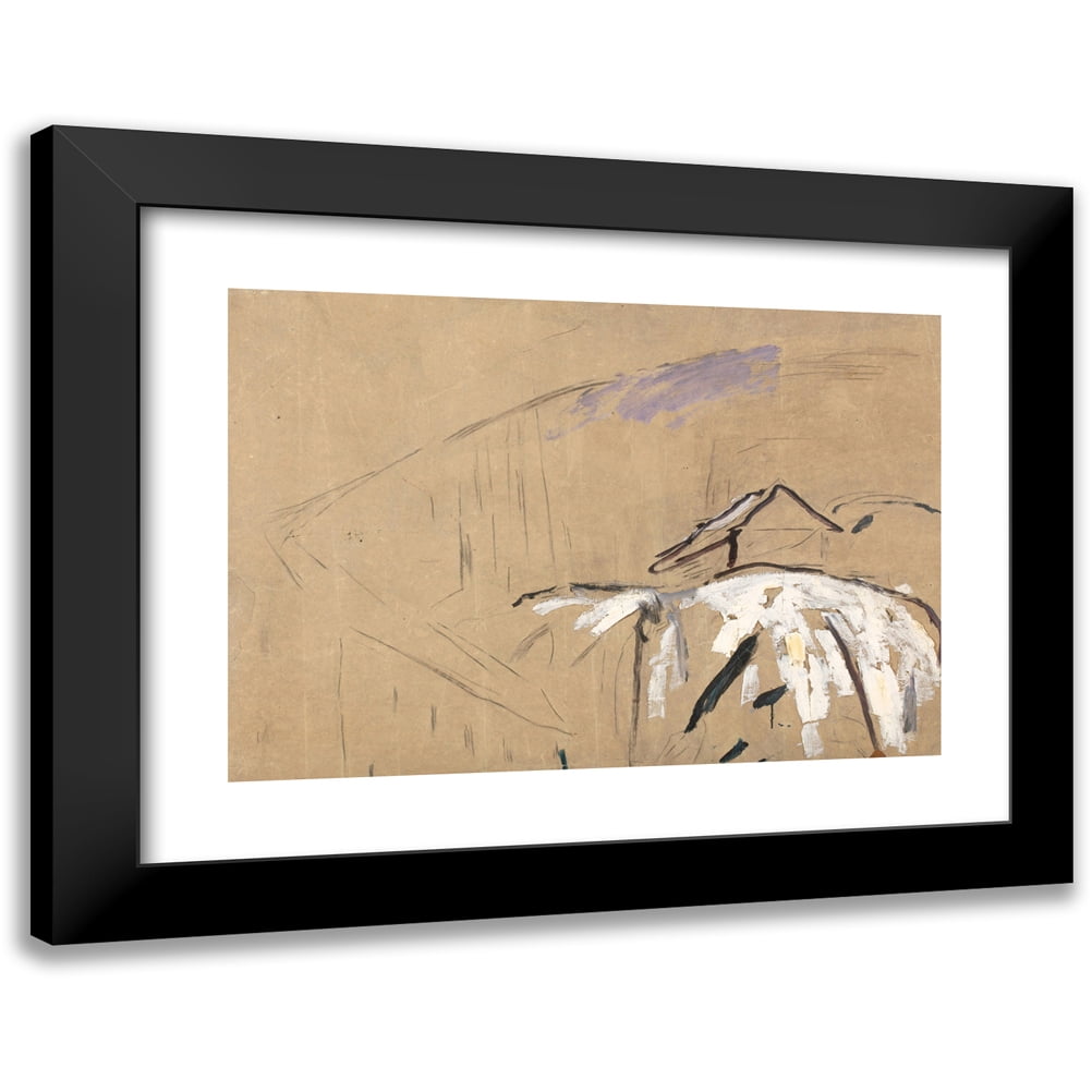 Edvard Munch 24x18 Black Modern Framed Museum Art Print Titled - Top ...