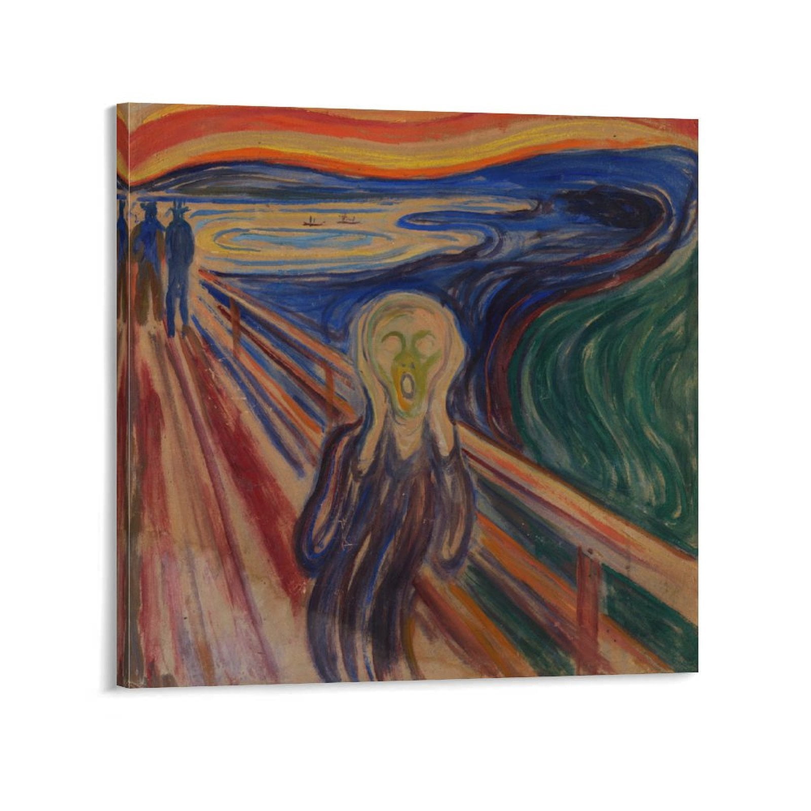 Edvard Munch Painting Poster The Scream (2) Posters Wall Art Painting ...