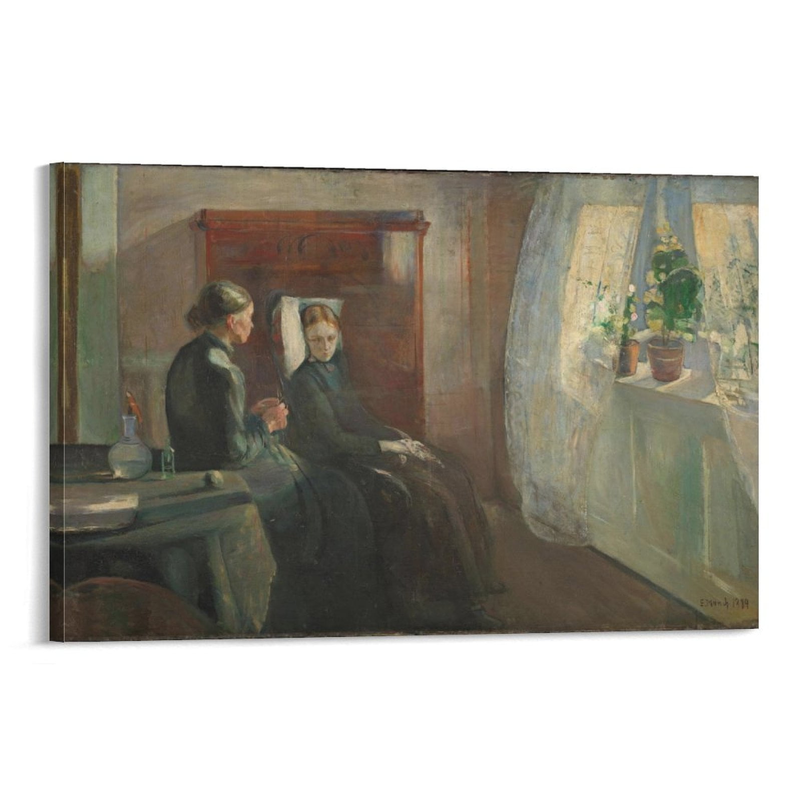 Edvard Munch Poster Spring Wall Art Picture Painting Poster Canvas ...