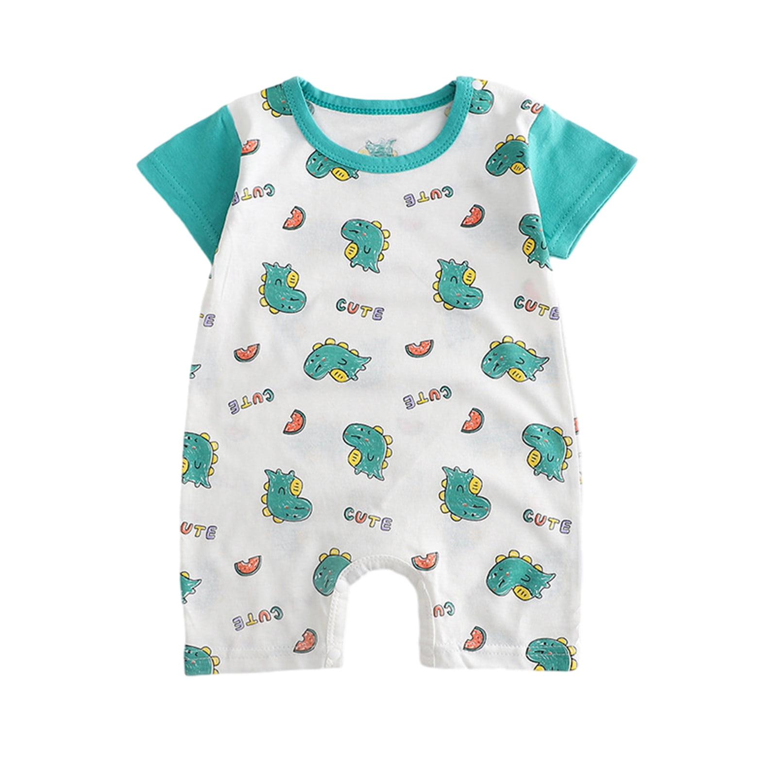 Edvintorg 0-12Months Baby Rompers Boy Summer Clearance Toddler Girls ...