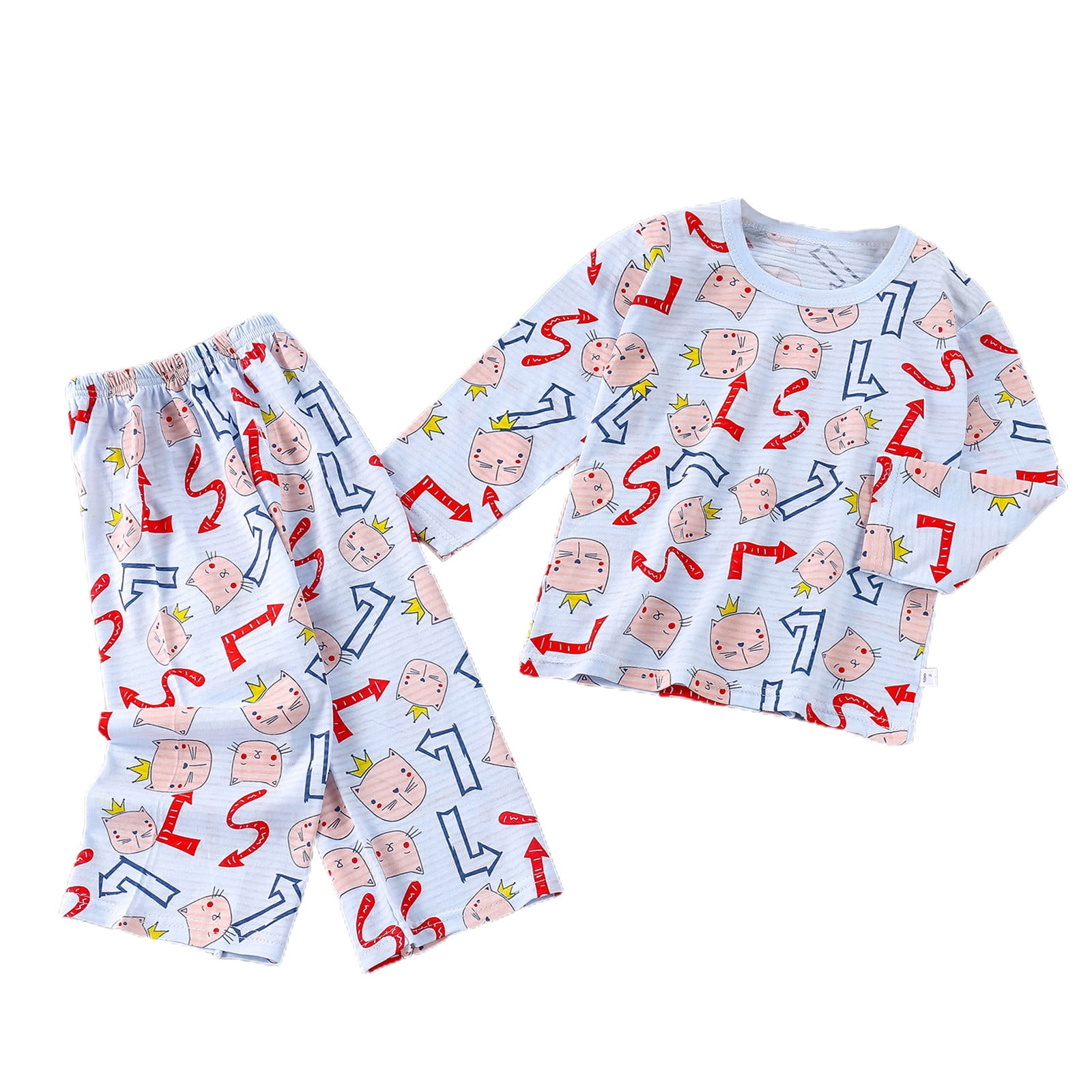 Edvintorg 1-10Years Summer Baby Pyjamas Girls Clearance Toddler Boys ...