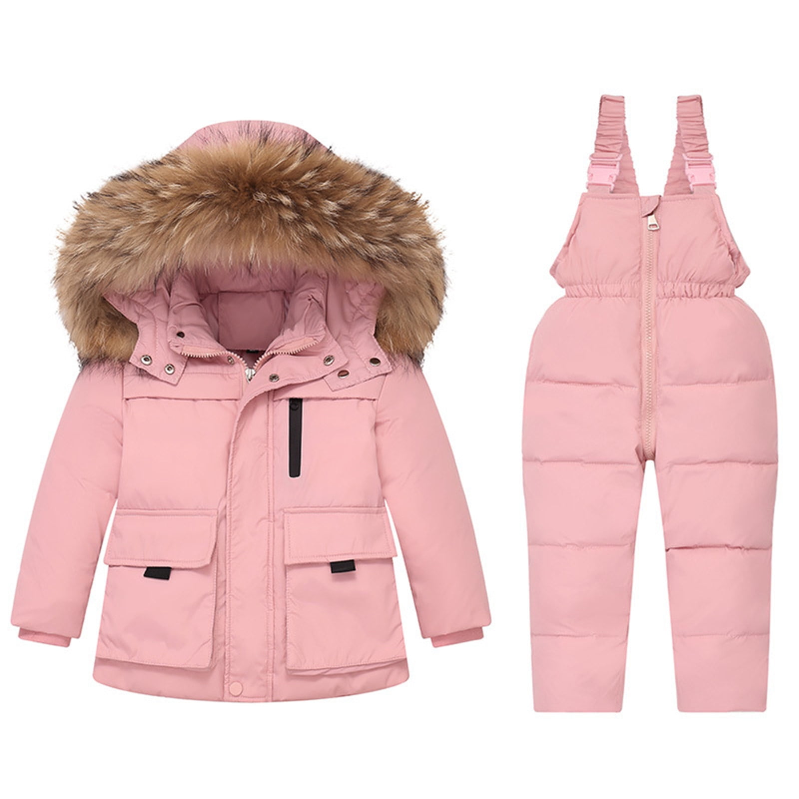 Edvintorg 1-6Years Kids Snowsuit Girls Children Clothing Set 2Pcs Baby ...