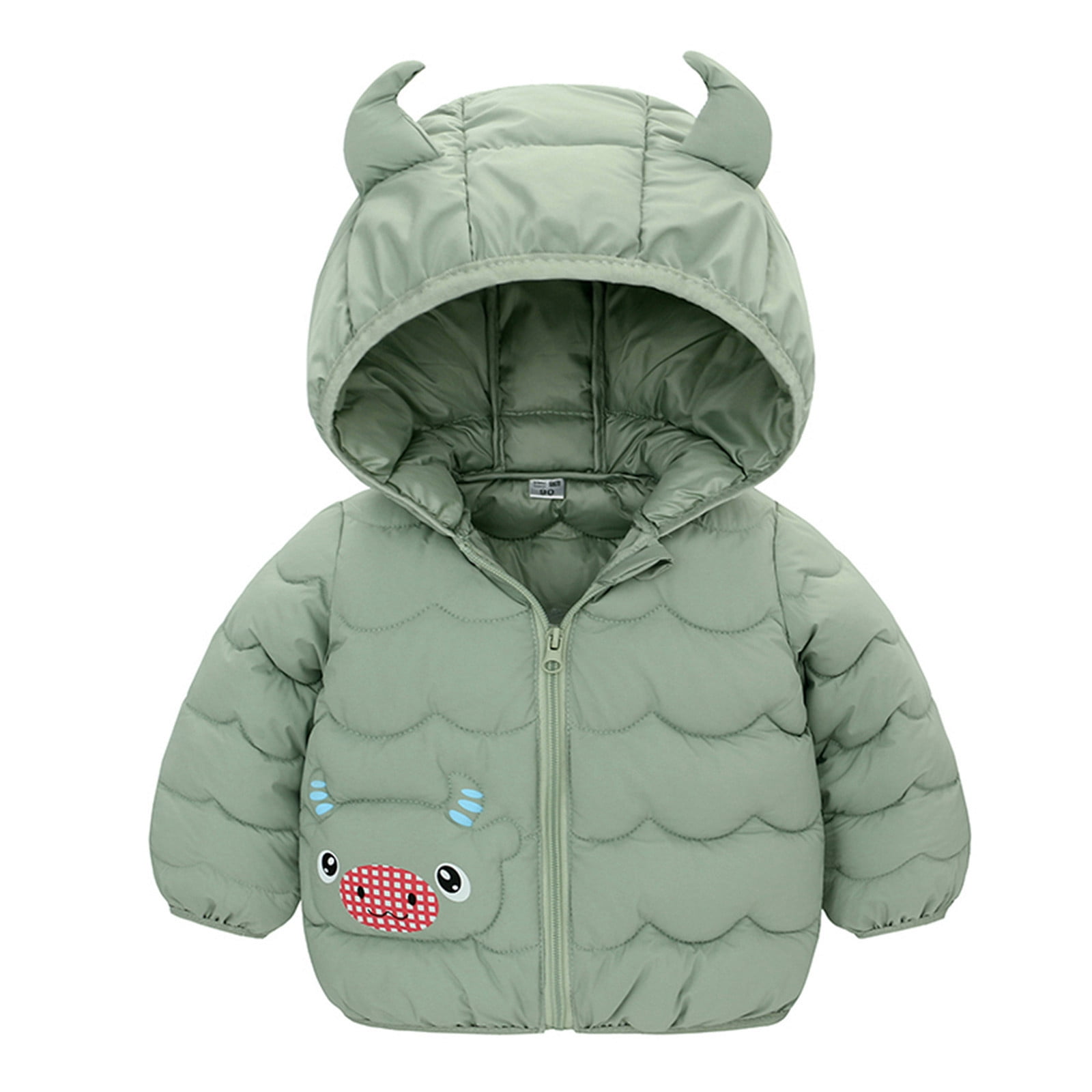 Edvintorg 12M-5Y Cute Jacket For Kids Boy Long Sleeve Zipper Coats ...