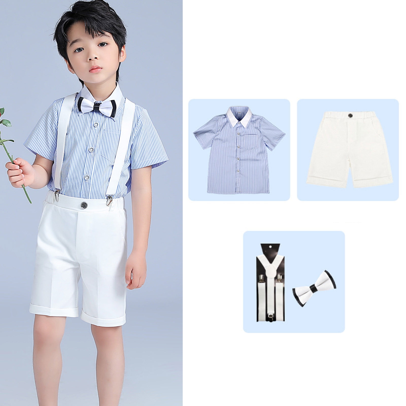 Edvintorg 18M-12Y Toddler Boy Summer Outfits Fashion Short Sleeve ...
