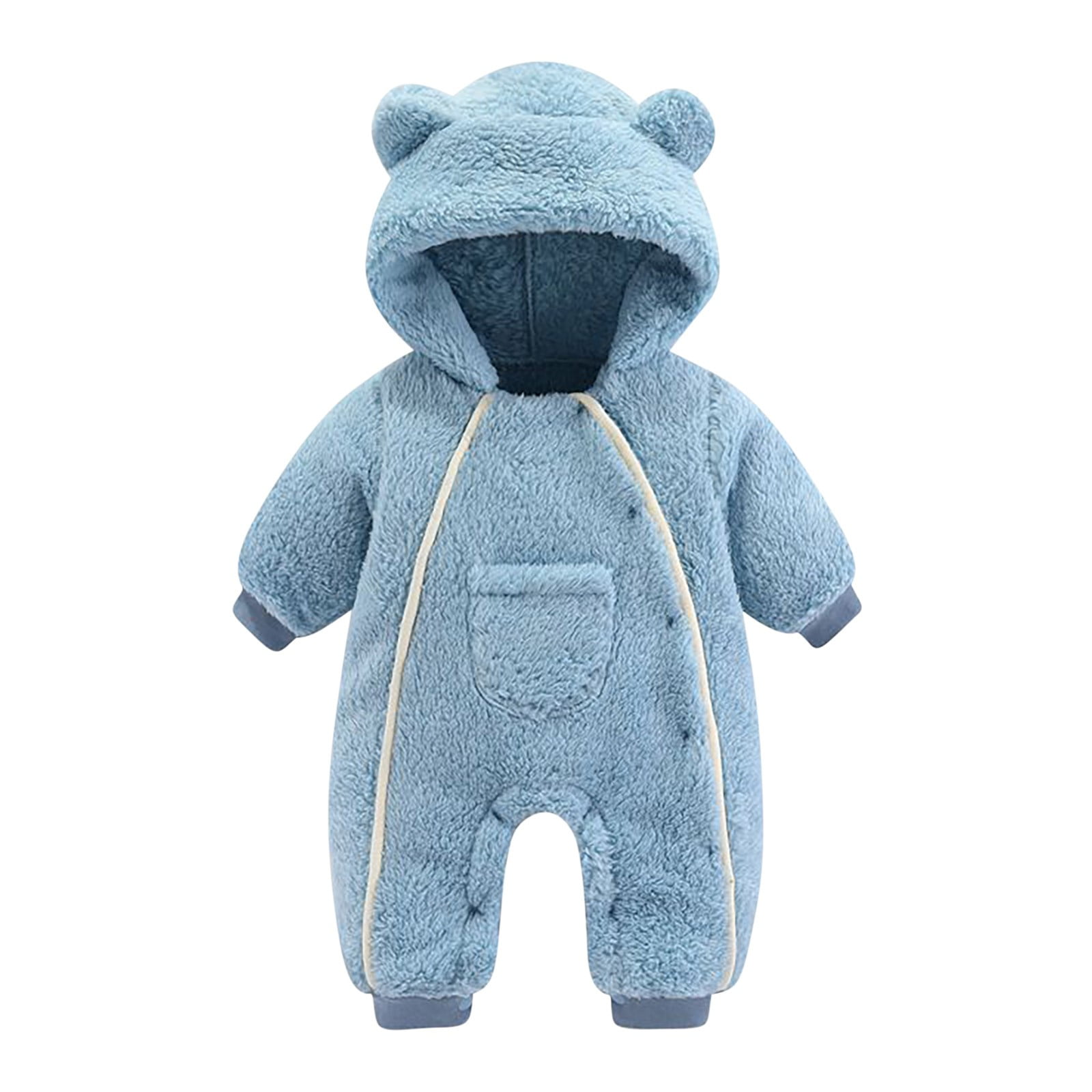 Edvintorg 3M-12M Fall Winter Overalls for Newborns Baby Boys Girls ...