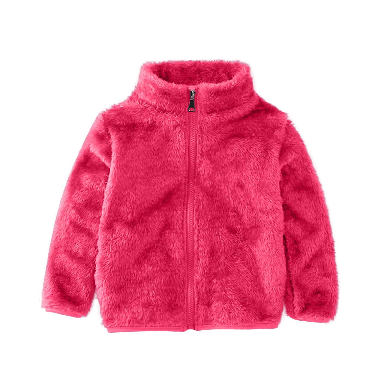 Edvintorg Clothes for Kids Winter Coat Fashion Solid Color Long Sleeve ...