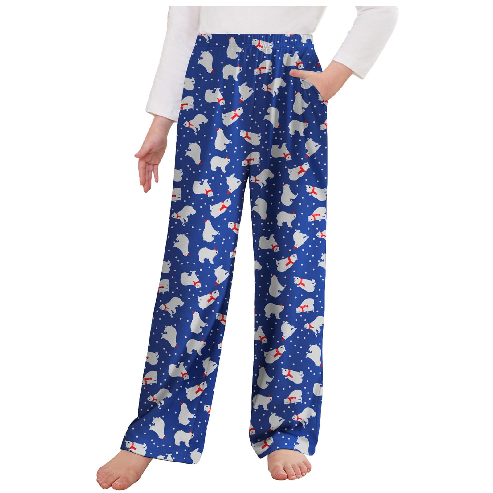 Edvintorg Girls Pajama Pants Fashion Printed Casual Elastic Waist Pants ...