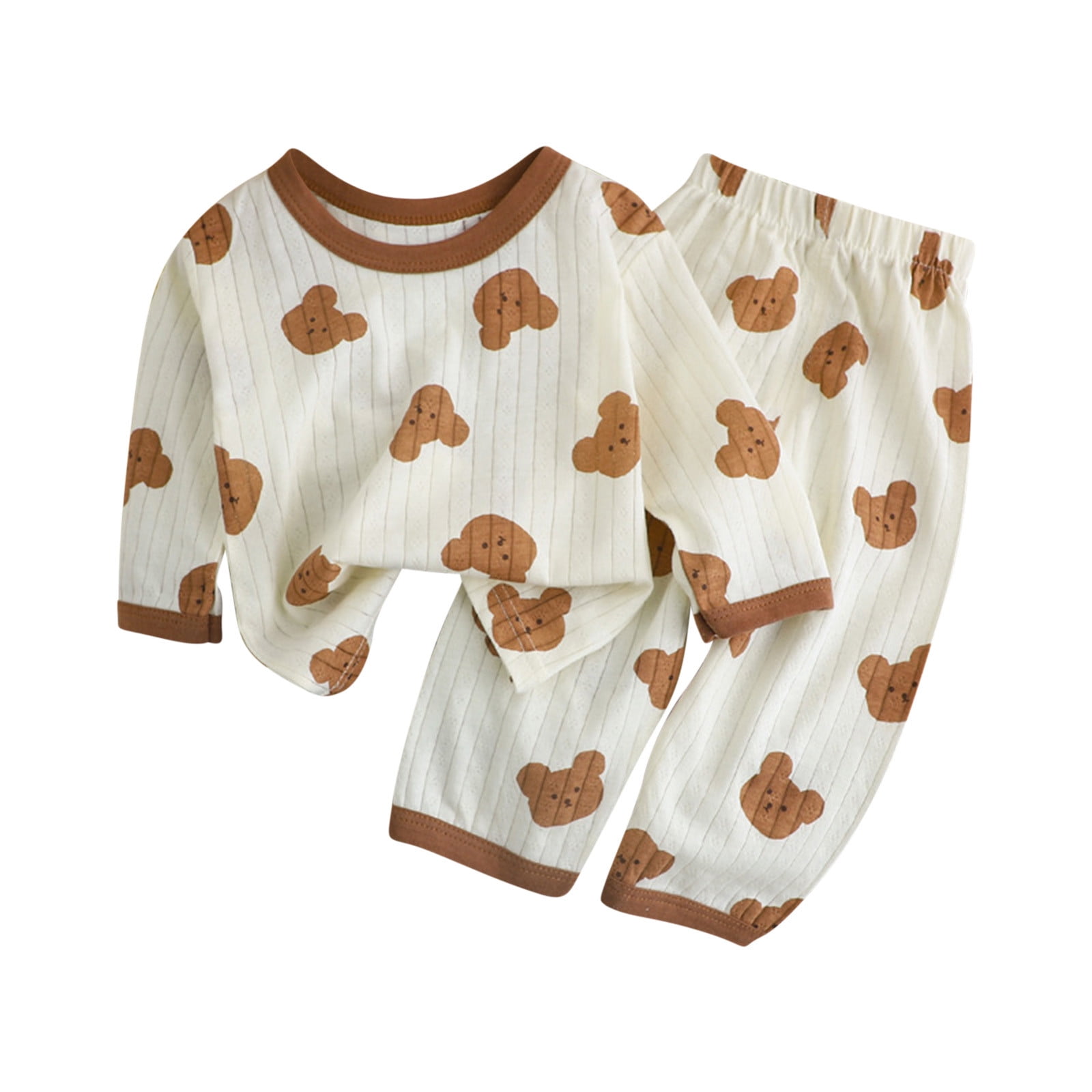 Edvintorg Summer Childrens Pajamas Loungewear Toddler Boys Cute Printed ...