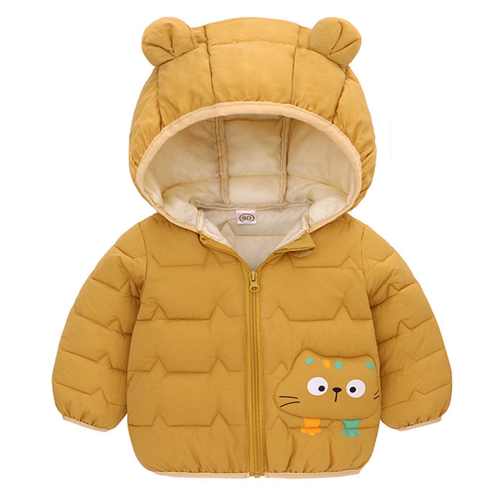 Edvintorg Toddler Coat Cute Baby Girls Winter Jackets Kids Boys Down ...