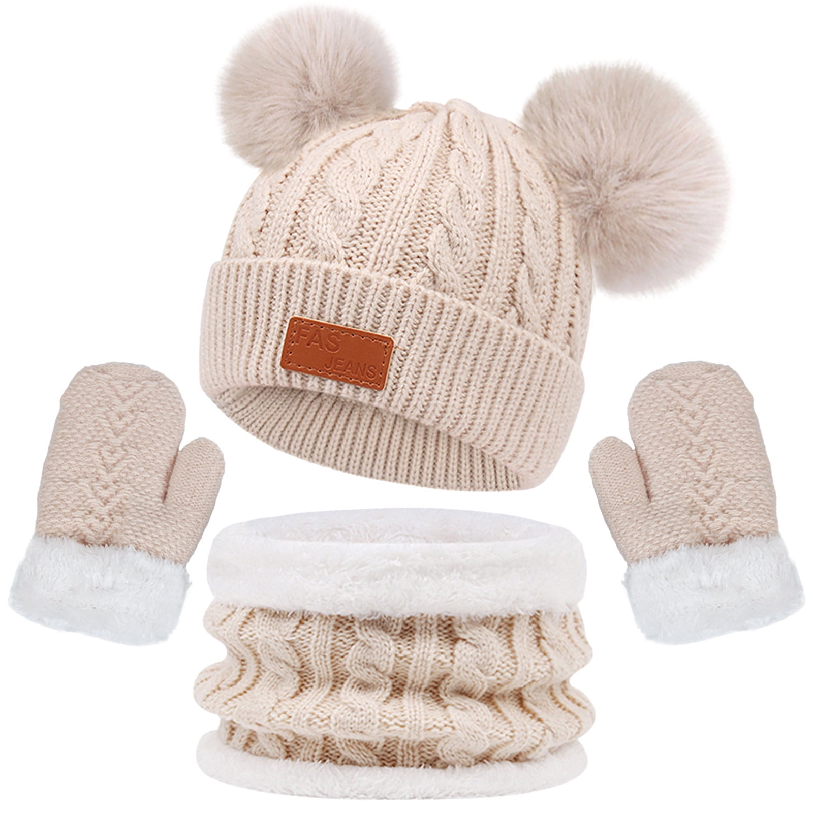 Edvintorg Winter Beanie Hat For Kids Clearance Girls Boys Warm Knit ...