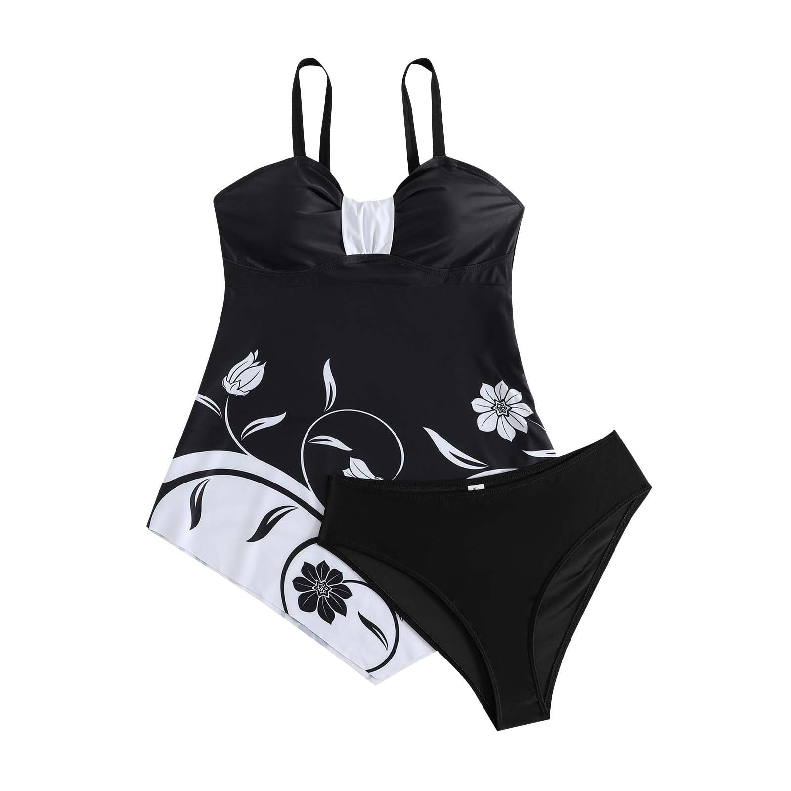 Edvintorg Women's Swimwear Summer Plus Size Swimsuit for Women Two ...