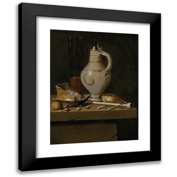 Edwaert Collier 12x14 Black Modern Framed Museum Art Print Titled - A ...