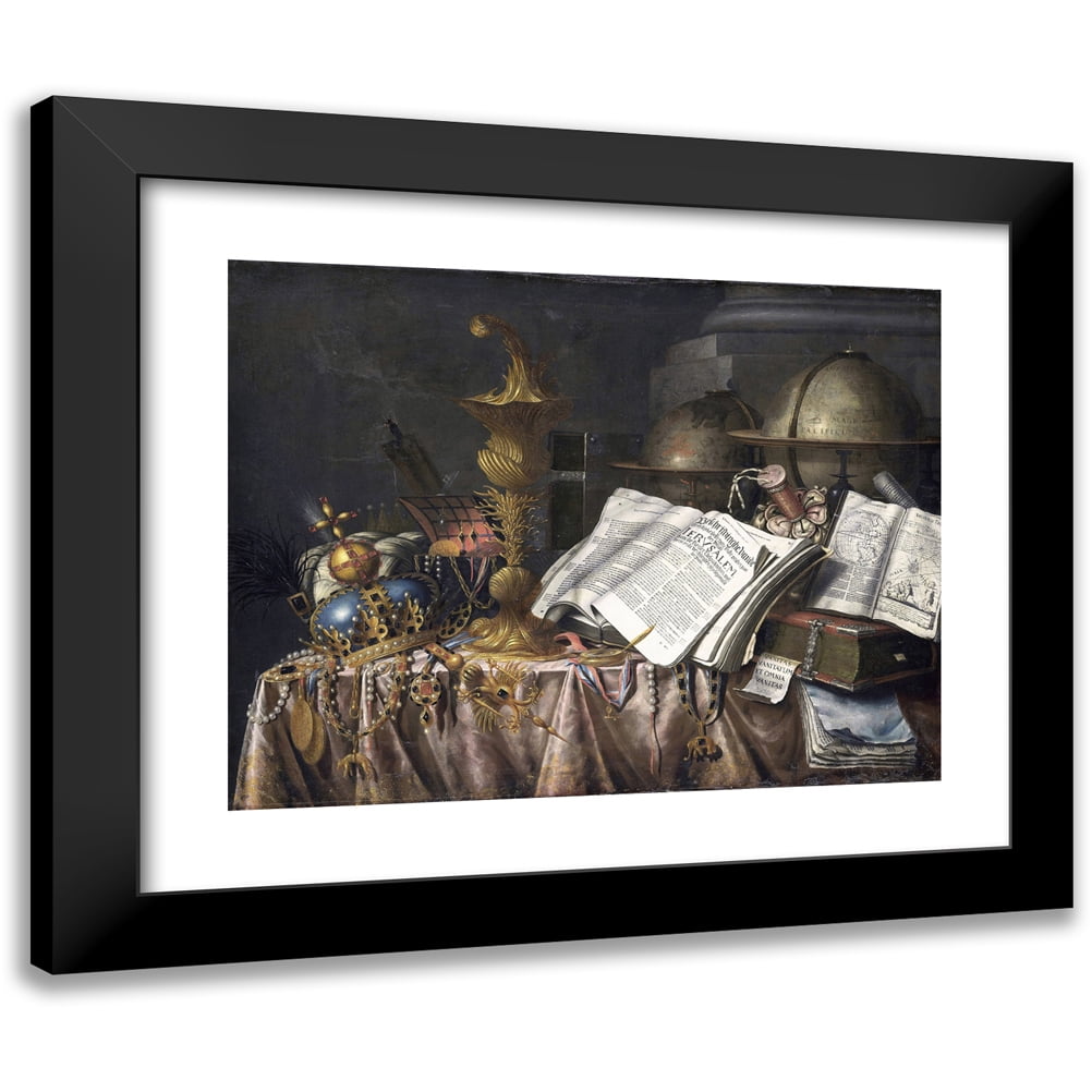 Edwaert Collier 24x19 Black Modern Framed Museum Art Print Titled ...