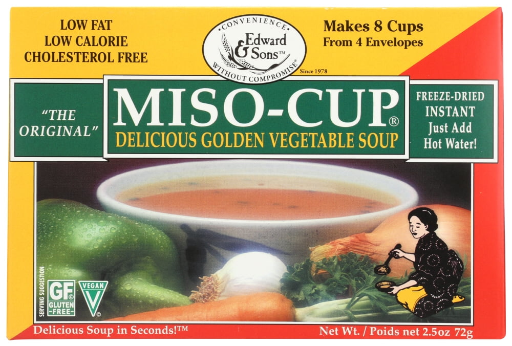 Edward And Sons Original Miso Cup Golden, 2.5 Oz - Walmart.com