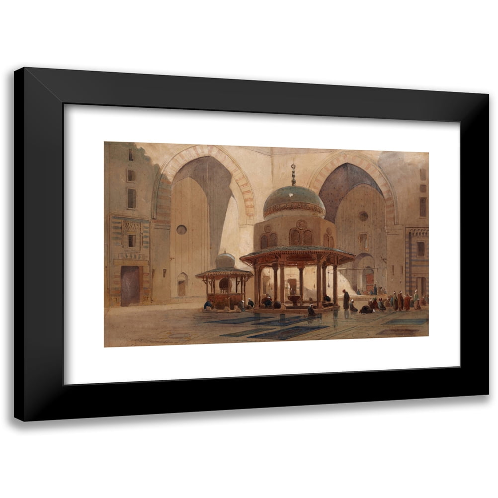 Edward Angelo Goodall 14x11 Black Modern Framed Museum Art Print Titled ...