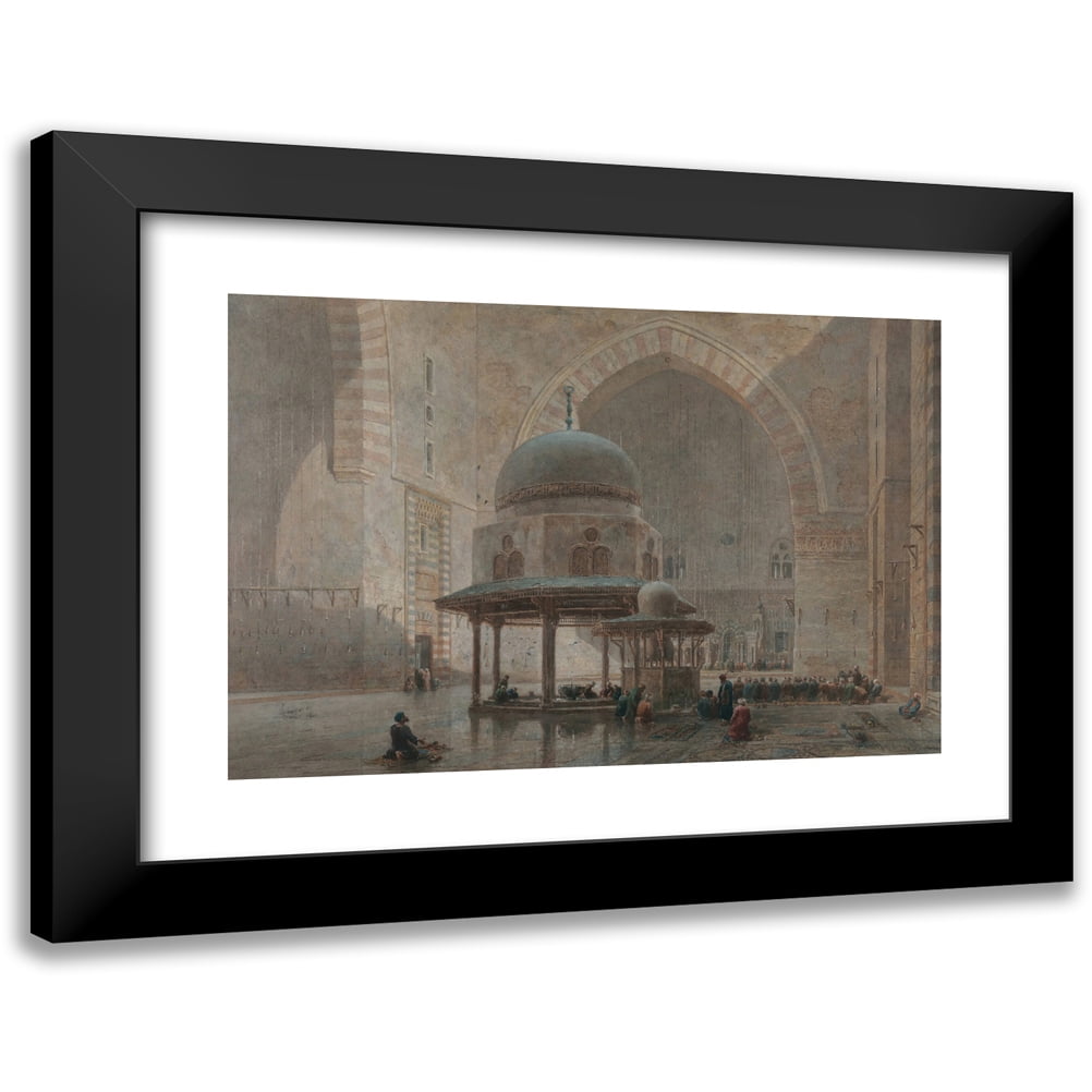 Edward Angelo Goodall 24x18 Black Modern Framed Museum Art Print Titled ...