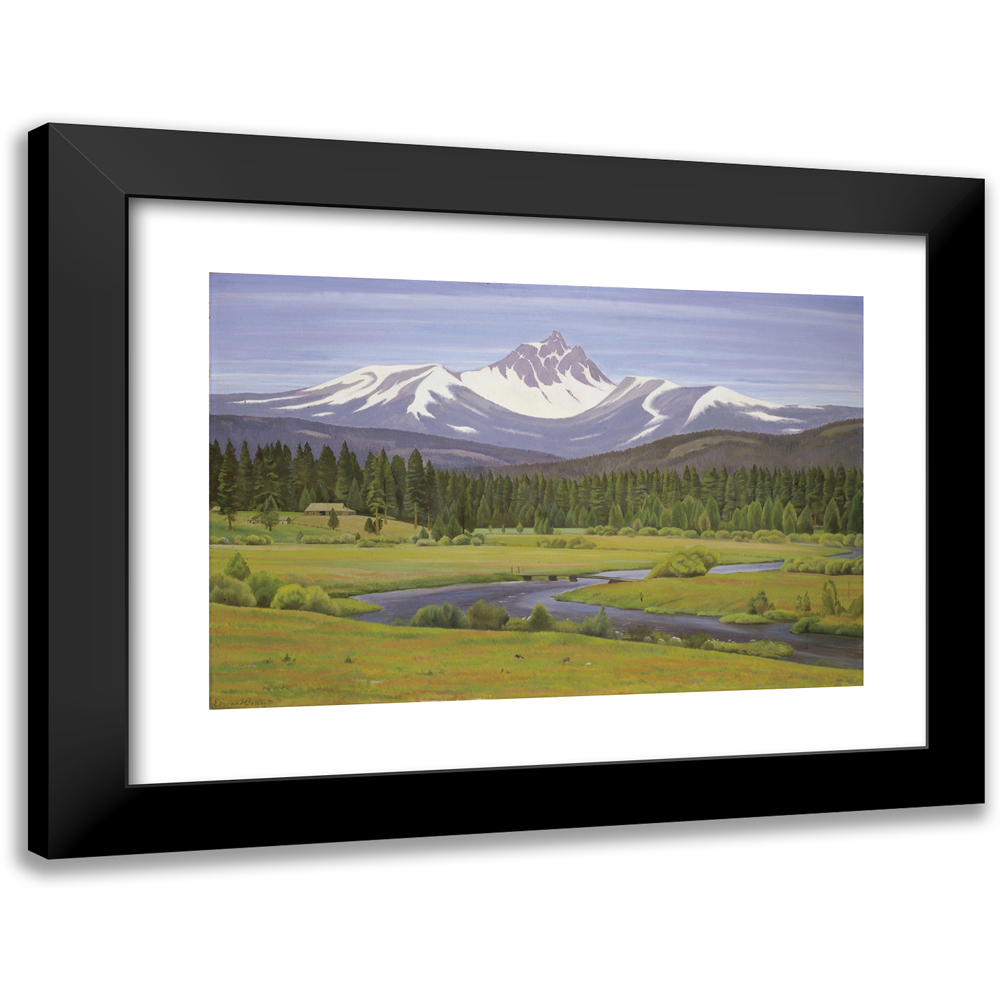 Edward Bruce 14x11 Black Modern Framed Museum Art Print Titled - In the ...