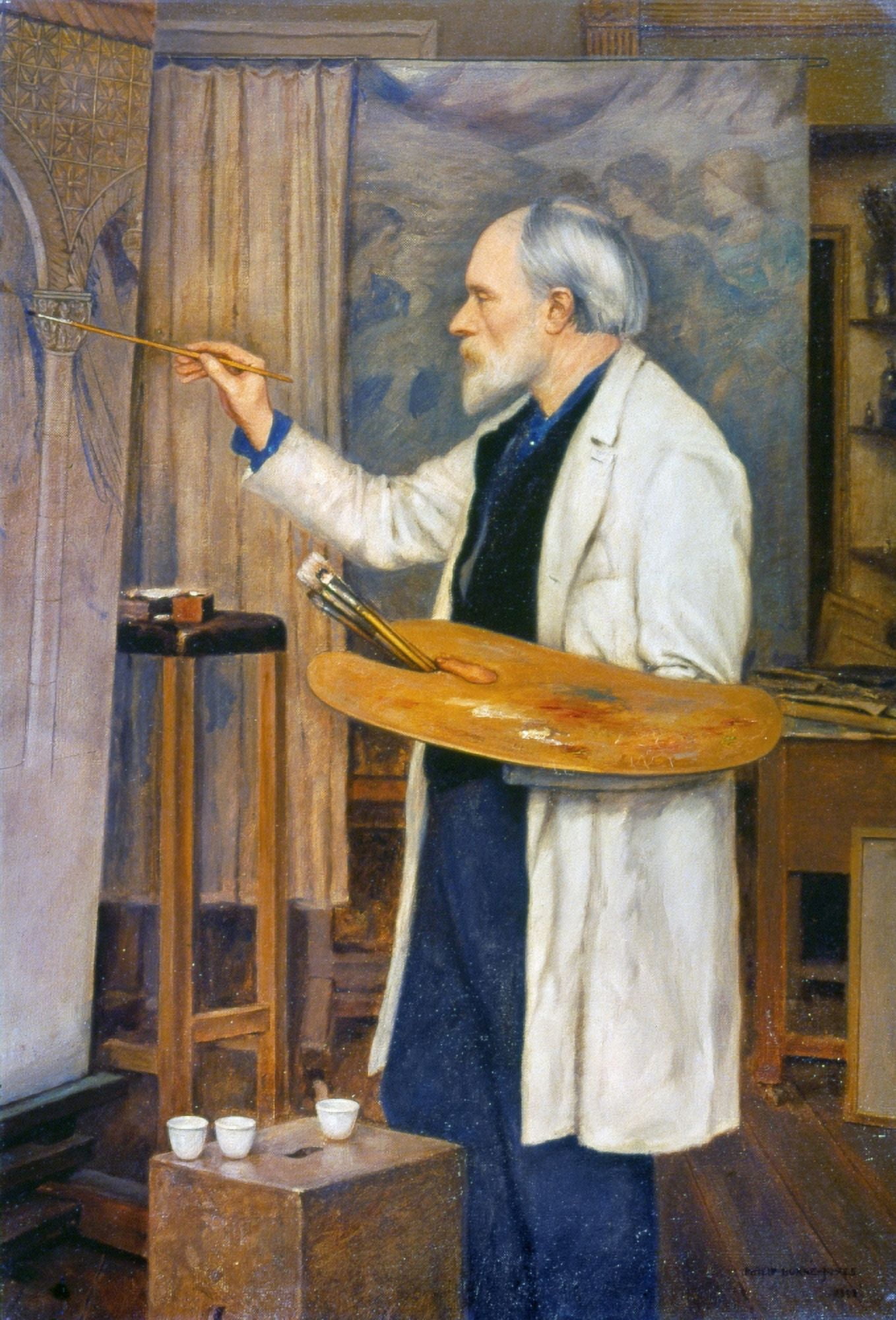 Edward Burne-Jones /N(1833-1898). English Painter And Designer. Oil On ...