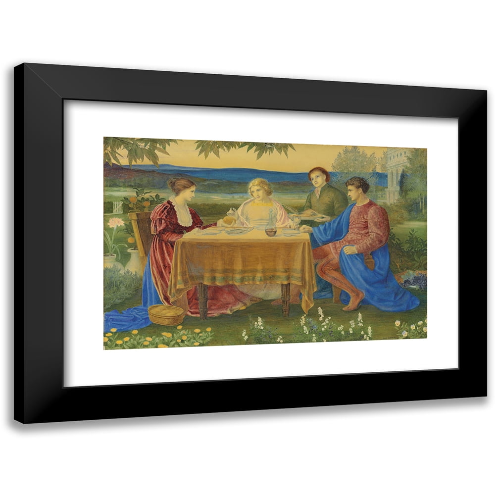Edward Clifford 24x17 Black Modern Framed Museum Art Print Titled ...