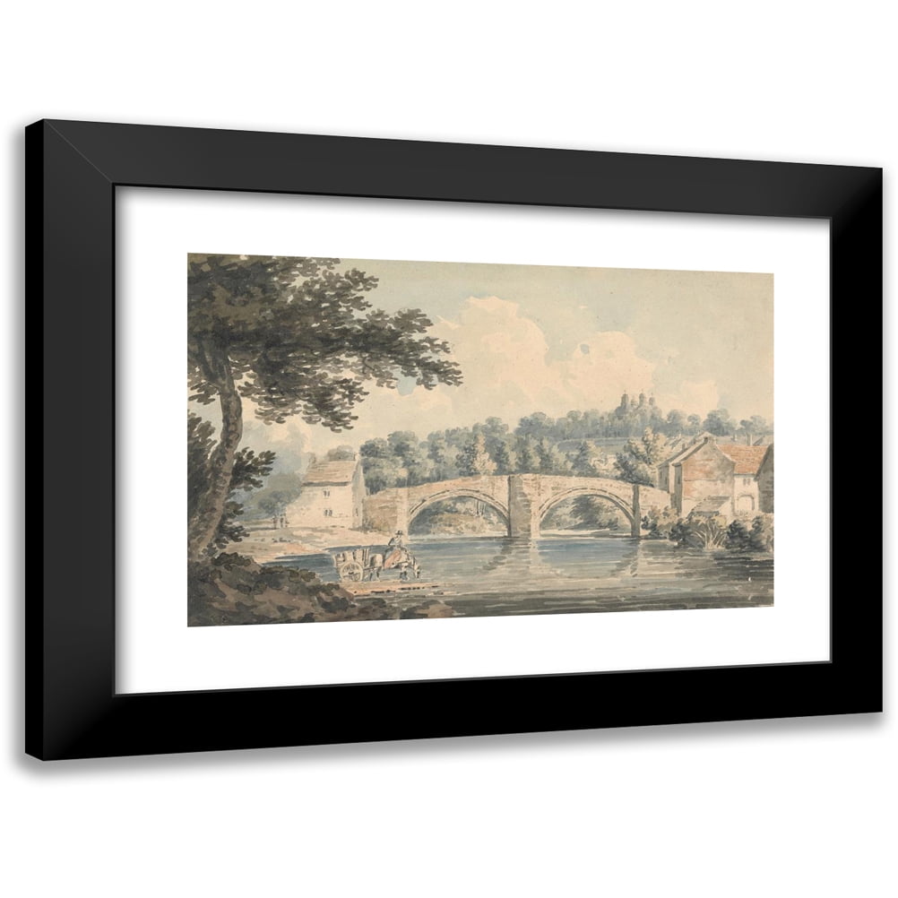 Edward Dayes 14x11 Black Modern Framed Museum Art Print Titled ...