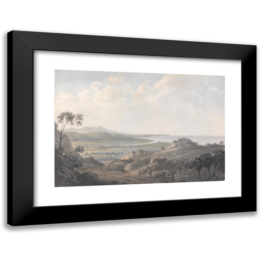 Edward Dayes 14x11 Black Modern Framed Museum Art Print Titled - Coast ...