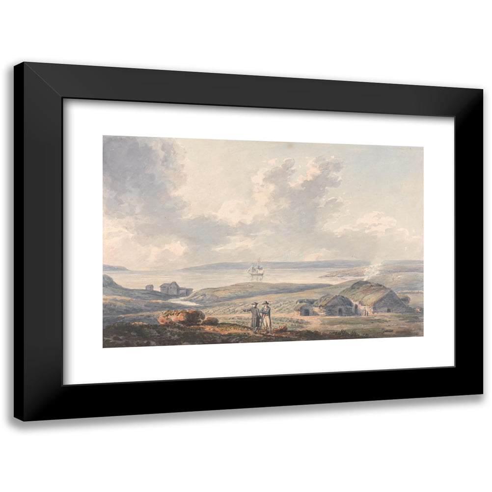 Edward Dayes 24x17 Black Modern Framed Museum Art Print Titled - The ...