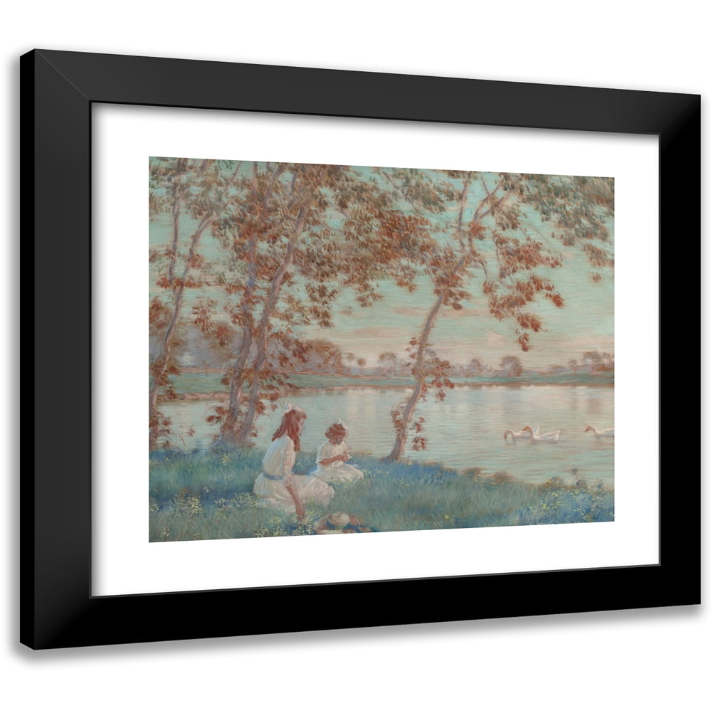 Edward Dufner 17x15 Black Modern Framed Museum Art Print Titled ...