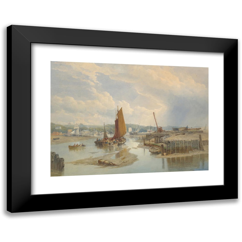 Edward Duncan 14x11 Black Modern Framed Museum Art Print Titled - A ...