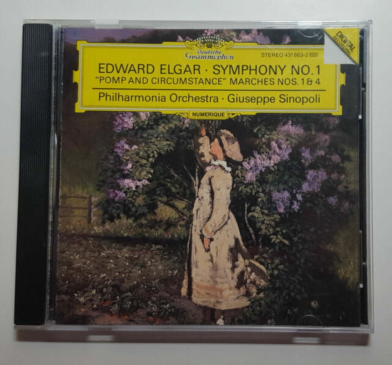 Pre-Owned Edward Elgar: Symphony No. 1; Pomp and Circumstance Marches Nos. 1 & 4 (CD, Mar-1992 ...