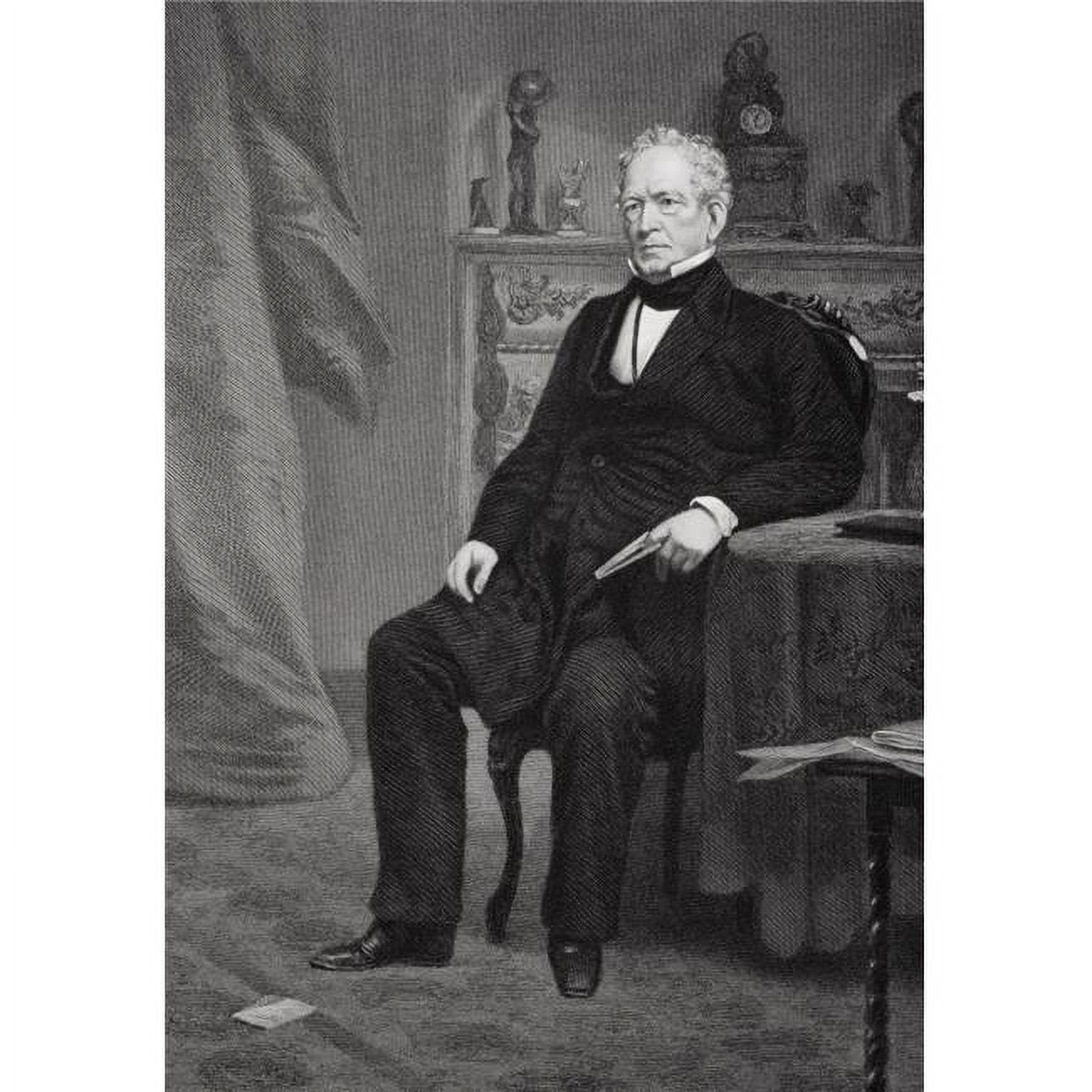 Edward Everett 1794 - 1865 American Statesman & Orator From Painting by ...
