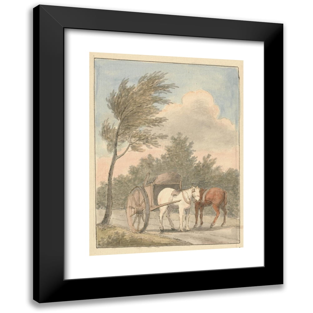 Edward Francis Burney 11x14 Black Modern Framed Museum Art Print Titled ...