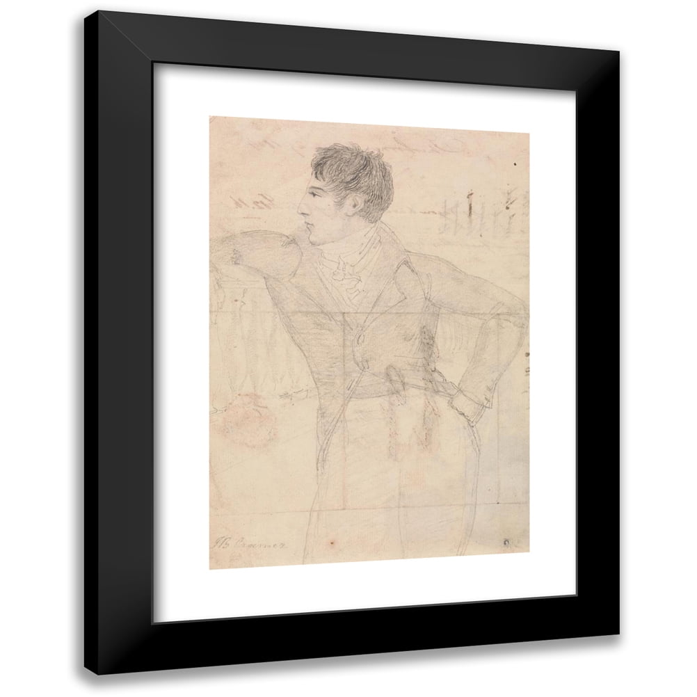 Edward Francis Burney 11x14 Black Modern Framed Museum Art Print Titled ...