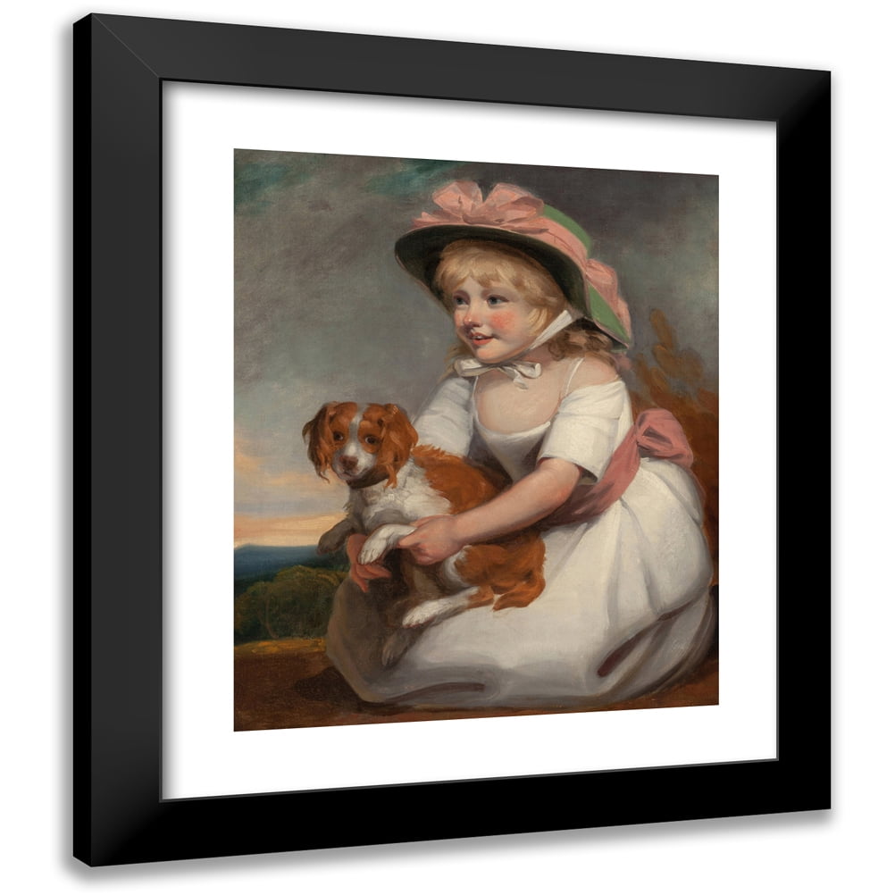 Edward Francis Burney 12x14 Black Modern Framed Museum Art Print Titled ...