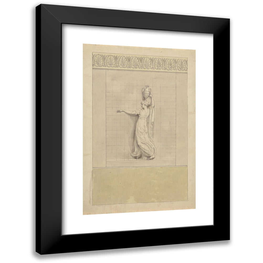 Edward Francis Burney 13x18 Black Modern Framed Museum Art Print Titled ...