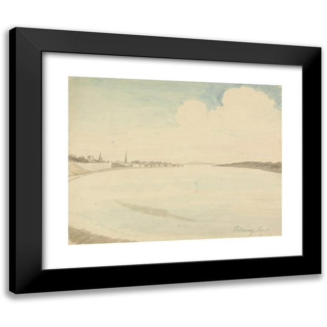 Edward Francis Burney 14x12 Black Modern Framed Museum Art Print Titled ...