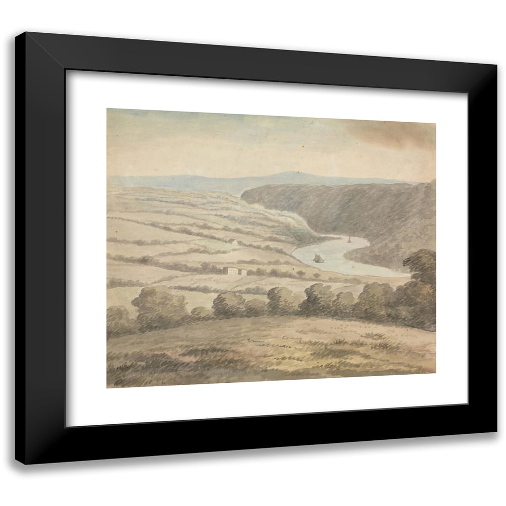 Edward Francis Burney 17x15 Black Modern Framed Museum Art Print Titled ...