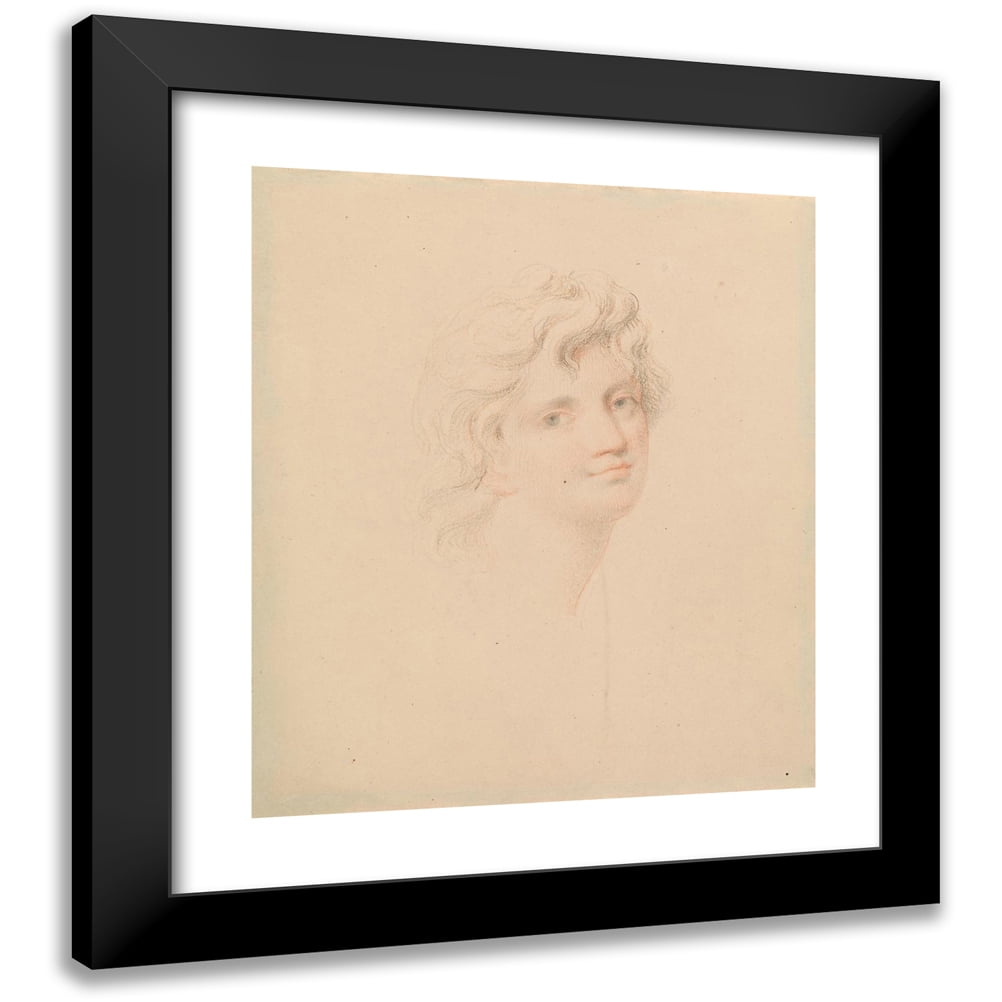 Edward Francis Burney 20x23 Black Modern Framed Museum Art Print Titled ...