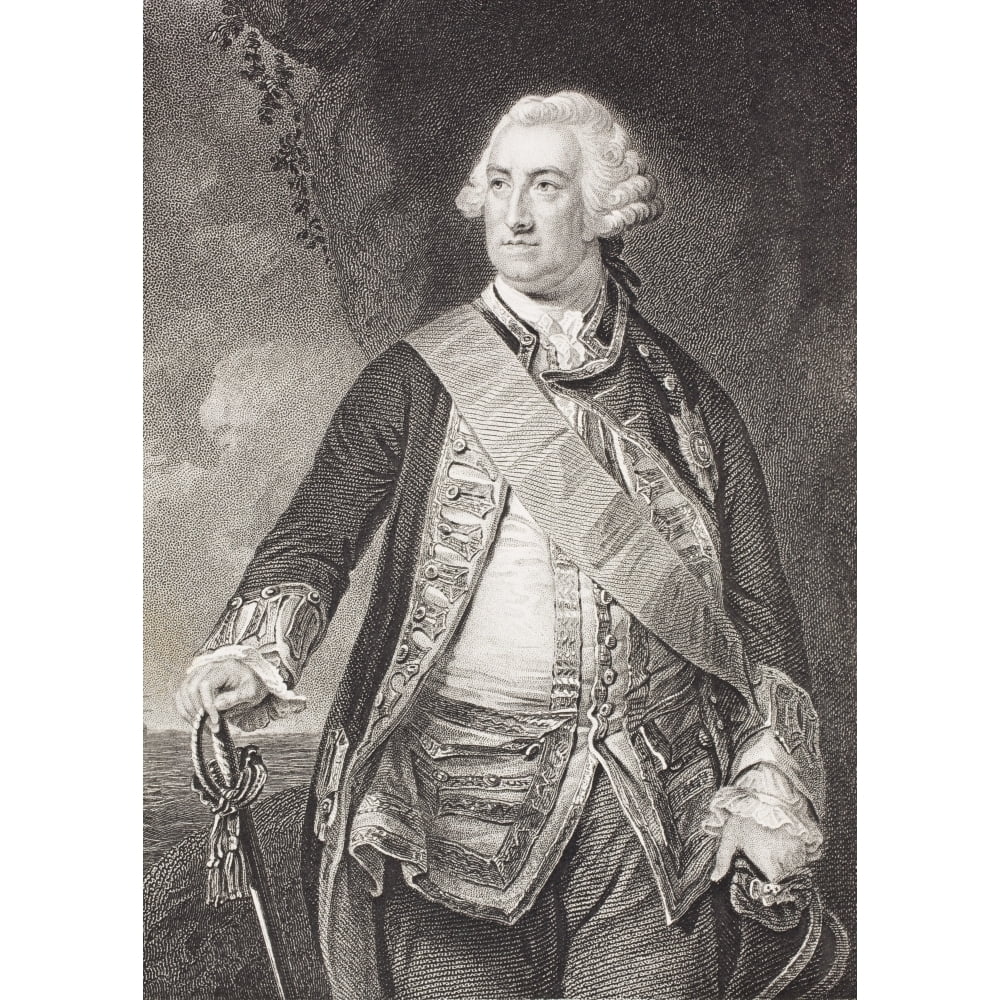 Edward Hawke 1St Baron Hawke 1705 - 1781 Admiral In The British Royal ...