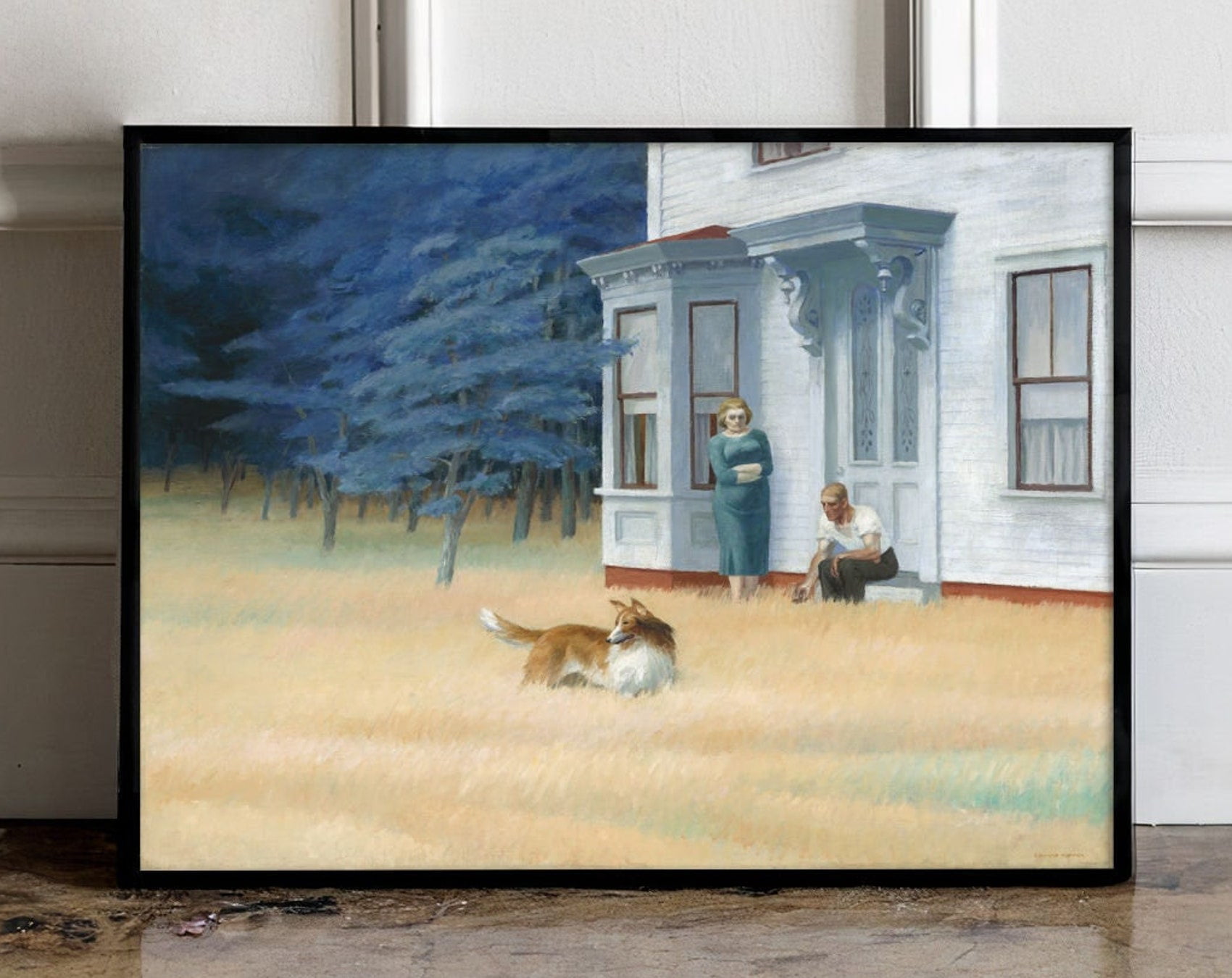 Edward Hopper Cape Cod Evening poster, Edward Hopper print, Edward ...