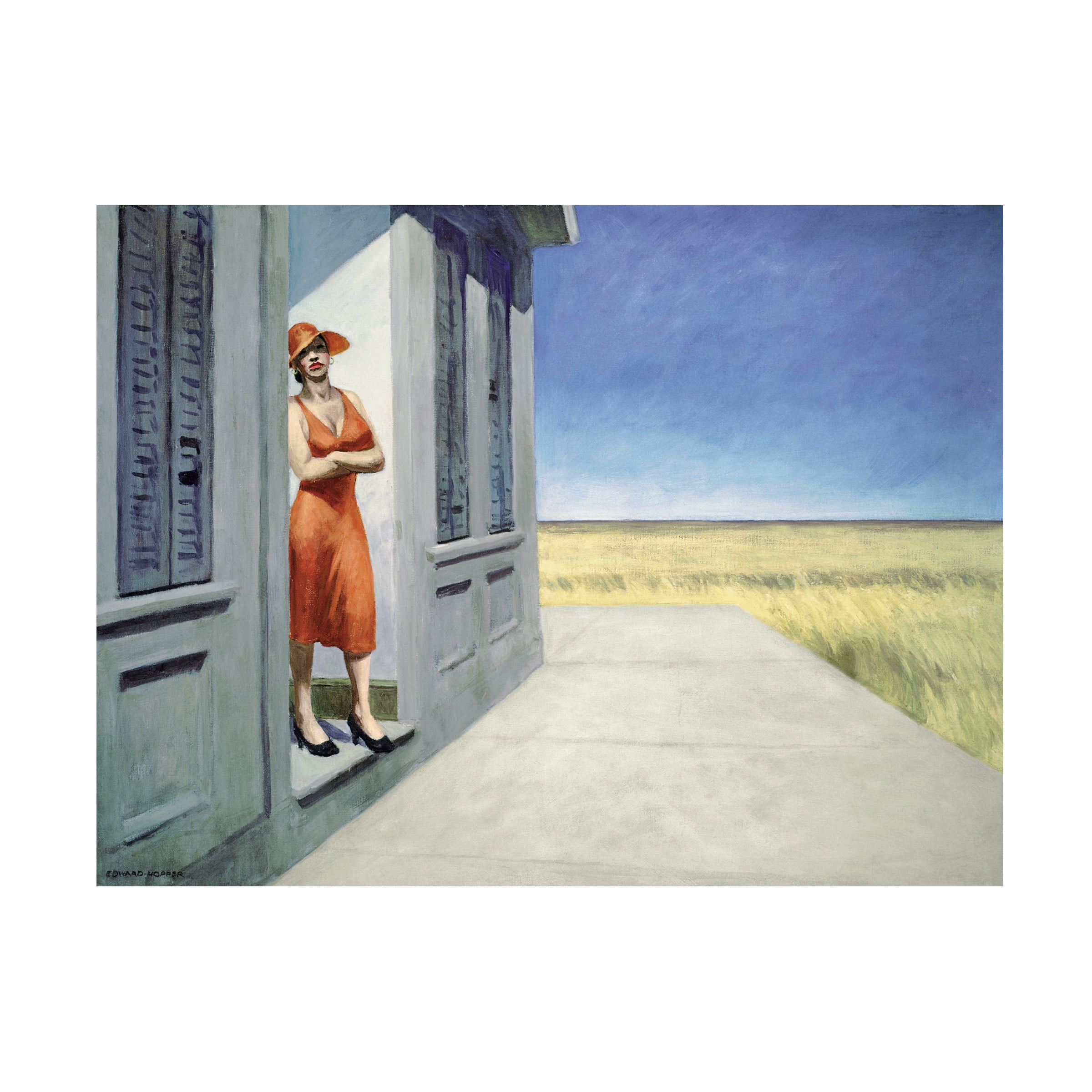 Edward Hopper 'Carolina Morning' Canvas Art - Walmart.com
