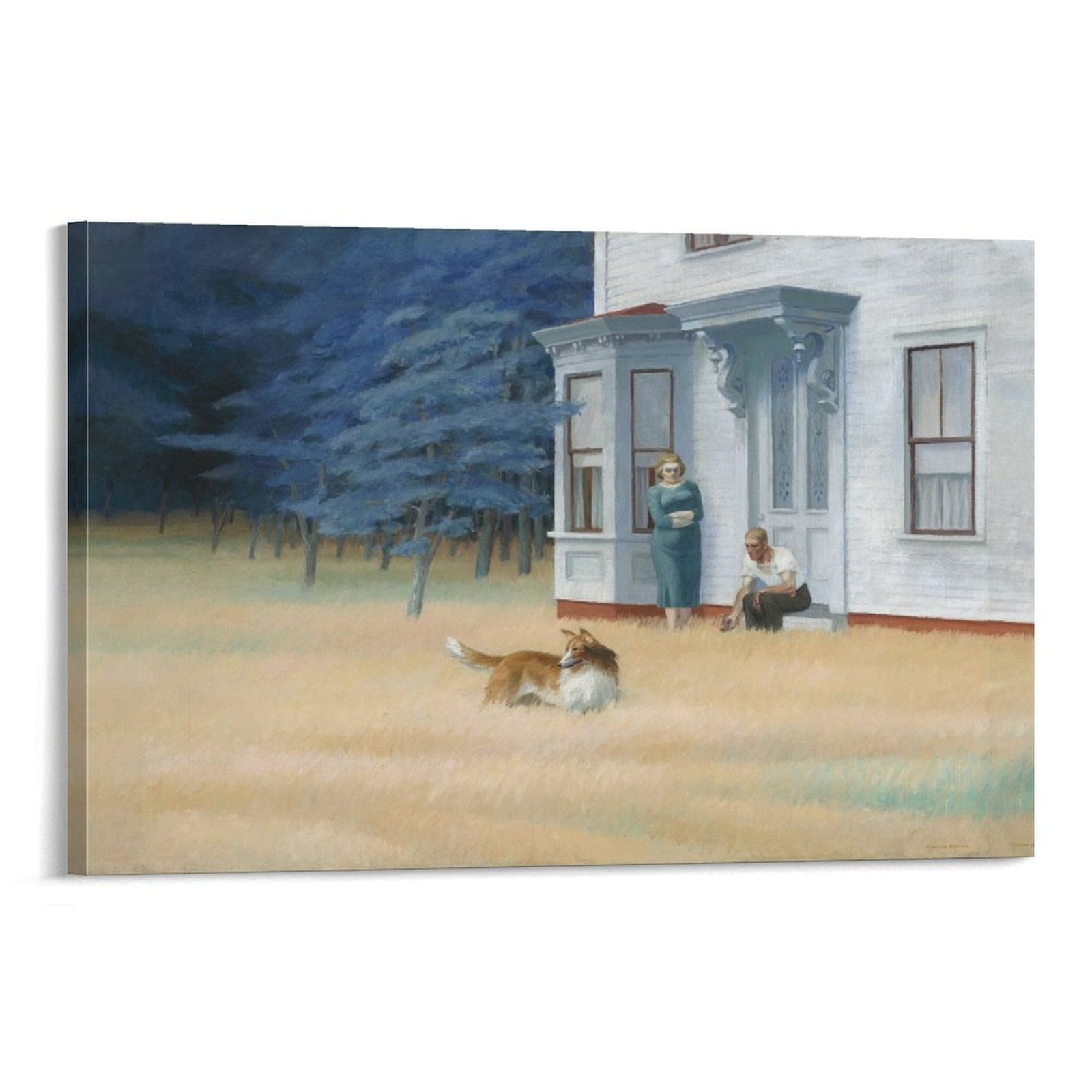 Edward.Hopper. Haskell Large Canvas Printing Famous Paintings Wall ...